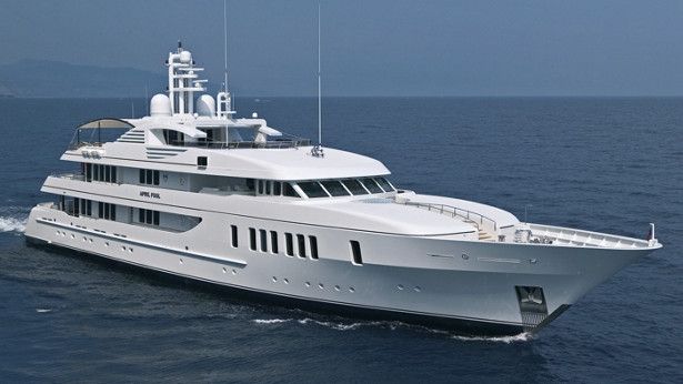 $10 million price drop on superyacht April Fool at Burgess and Merle Wood